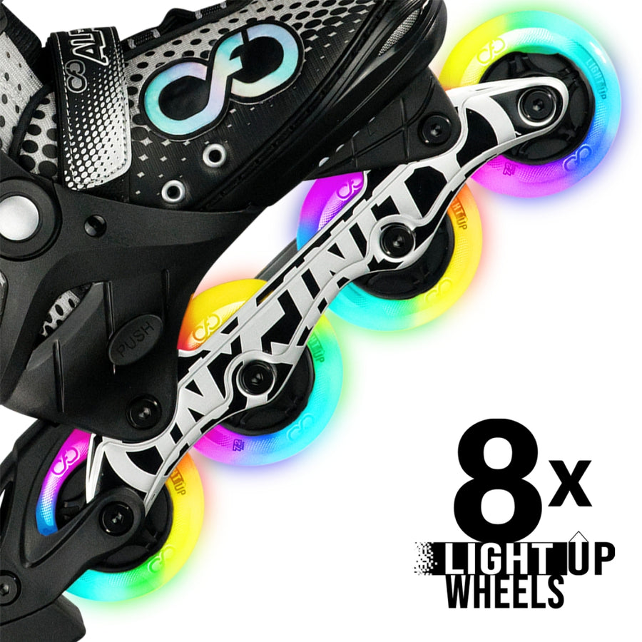 ALPHA - Size Adjustable Inline Skates | Infinity Skates