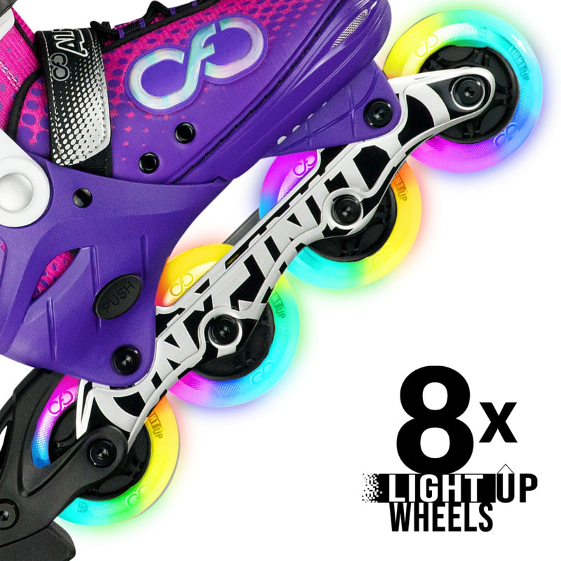 ALPHA - Size Adjustable Inline Skates | Infinity Skates