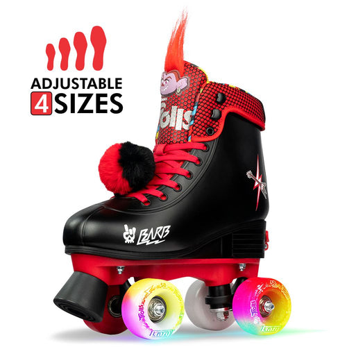 Trolls - Poppy Size Adjustable Roller Skates | Crazy Skates