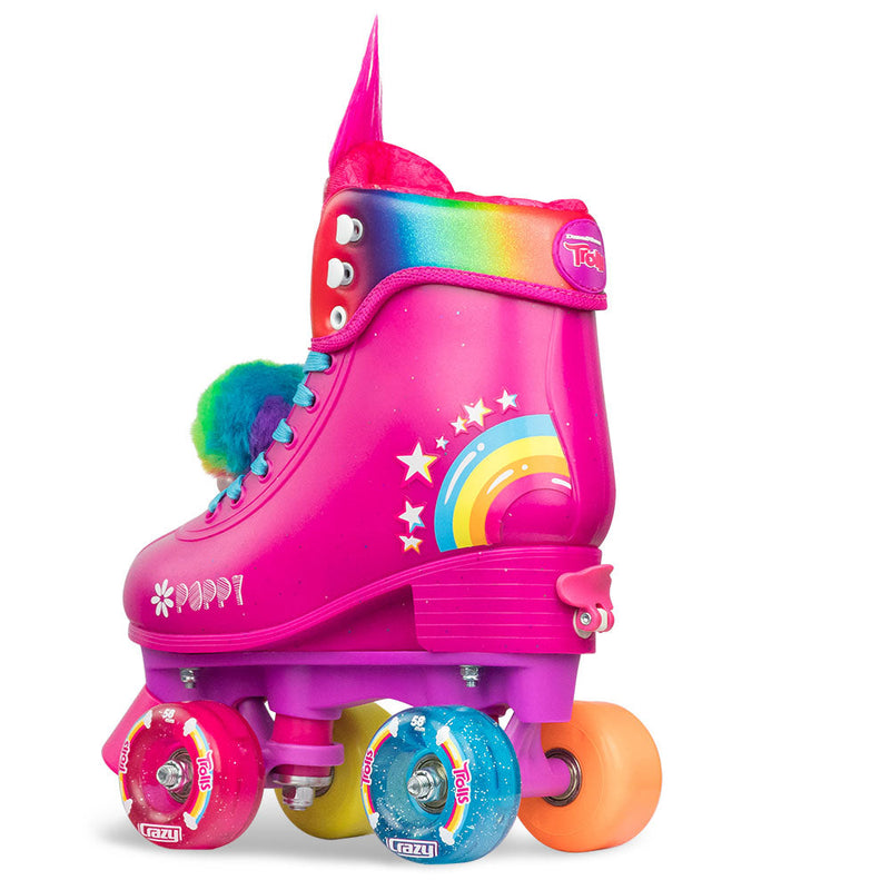 Trolls - Poppy Size Adjustable Roller Skates | Crazy Skates