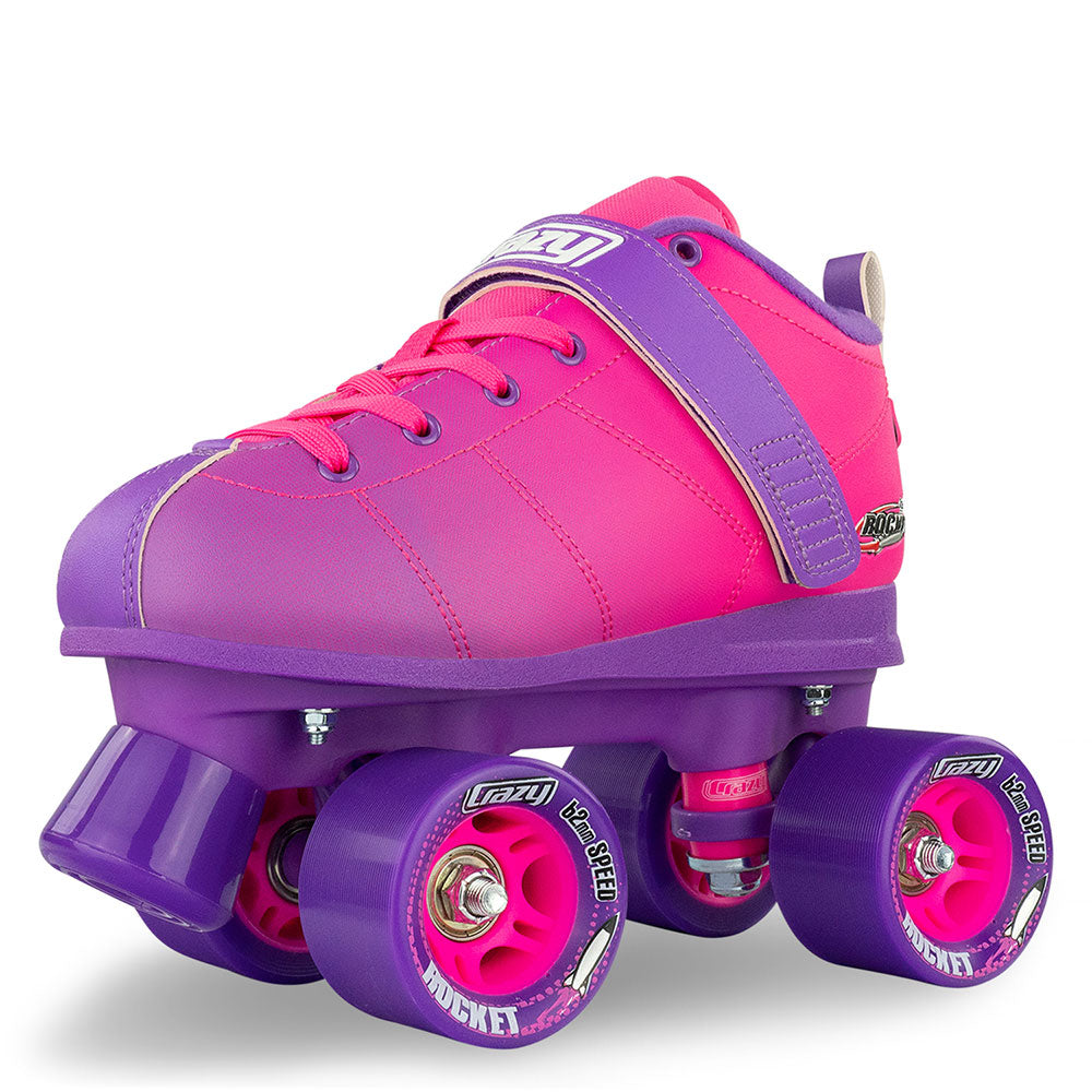 Rocket - Black Speed Skates | Crazy Skates