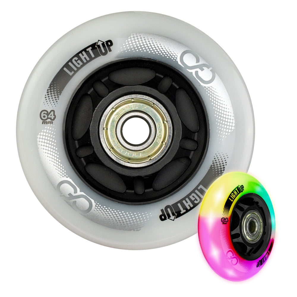 ALPHA - Light-Up LED Inline Skate Wheels