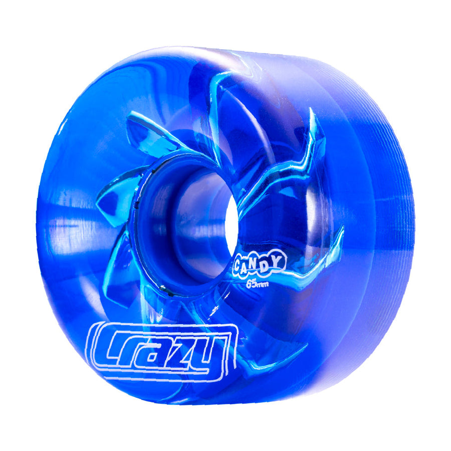 Wheel Candy Blueberry Blue | Set of 4 | Outdoor Roller Skate Wheels