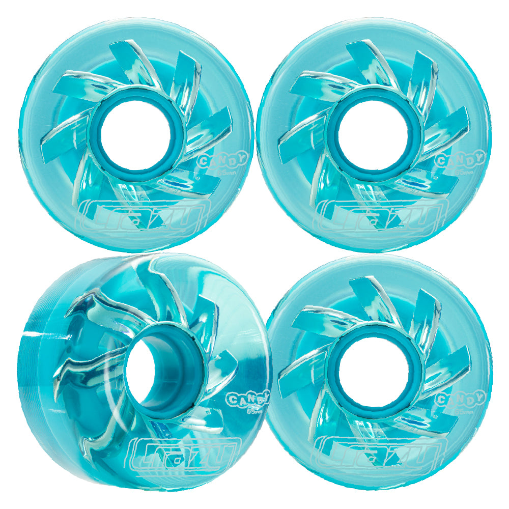 Wheel Candy Mint Teal | Set of 4 | Outdoor Roller Skate Wheels