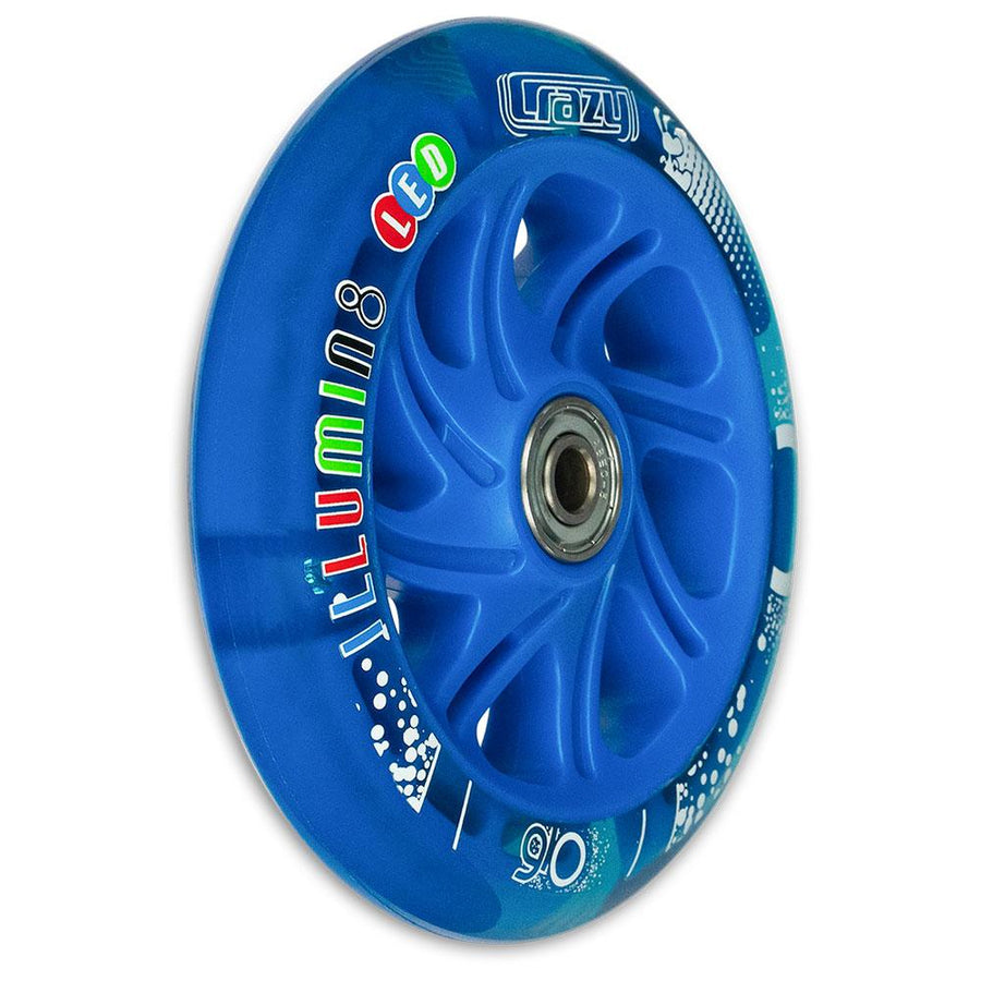 illumin8 Blue LED Light-Up Scooter Wheels | Crazy Skates