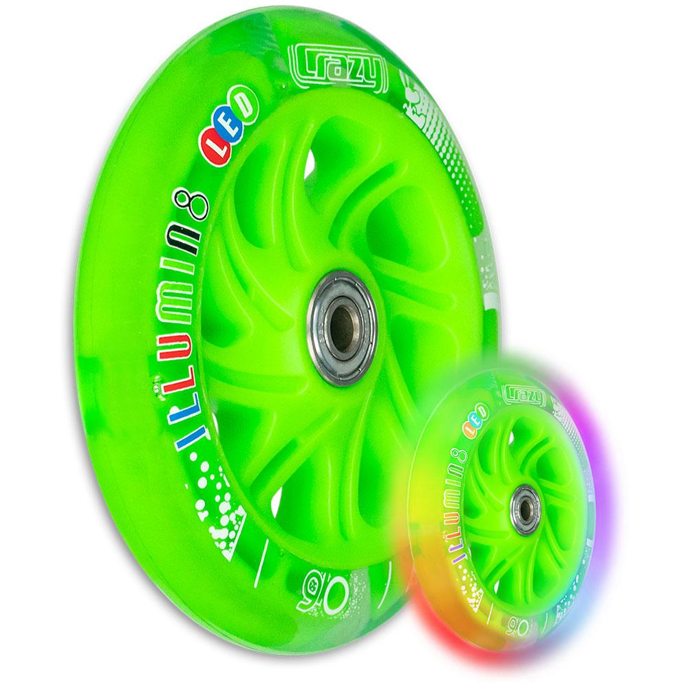 illumin8 Blue LED Light-Up Scooter Wheels | Crazy Skates
