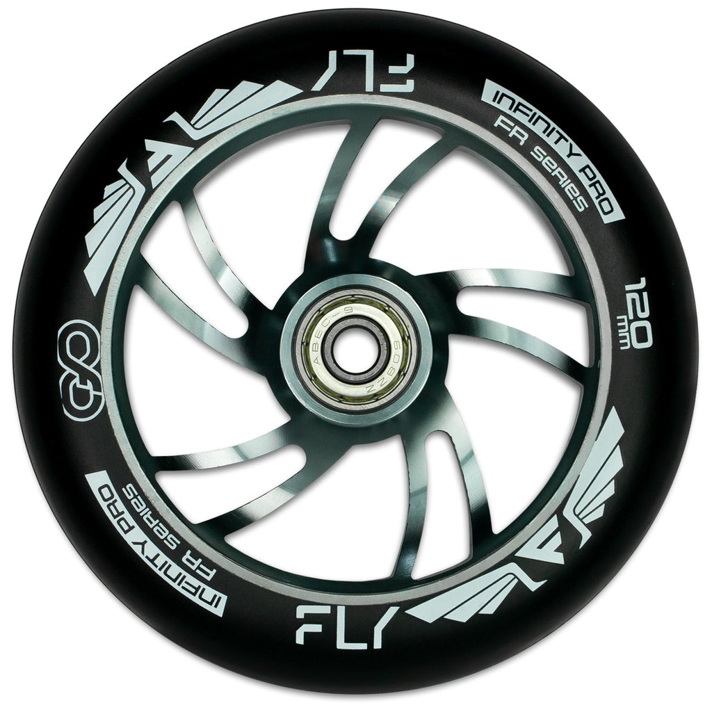 FLY Scooter Wheel BLACK - 120mm